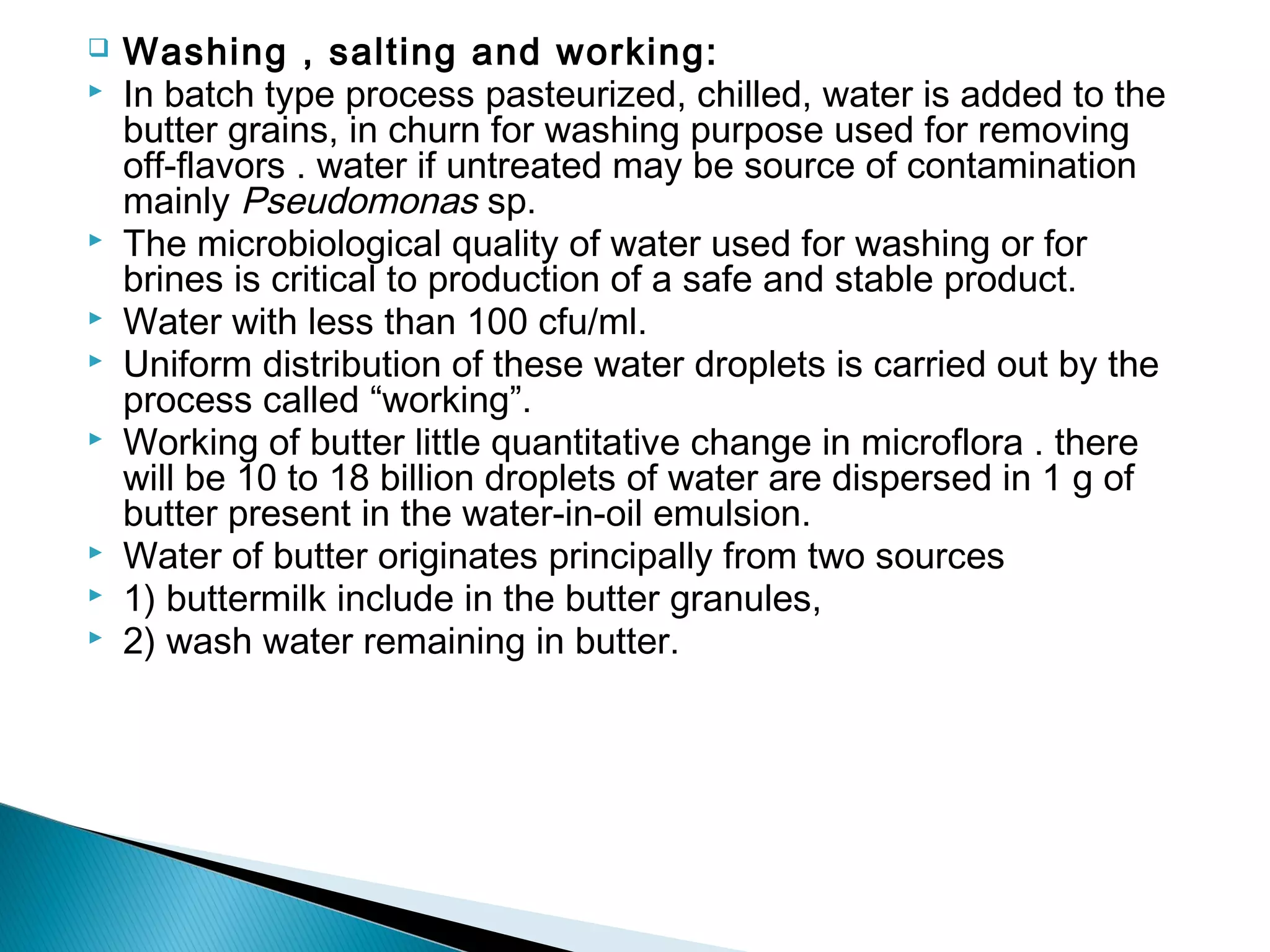 Microbiology of butter | PPT