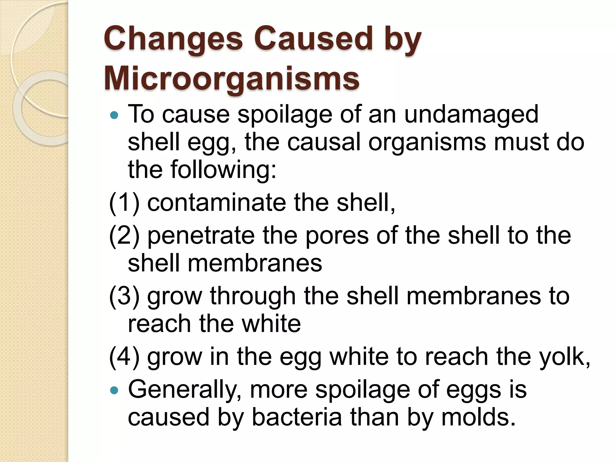 Microbiology of eggs sonal | PPTX