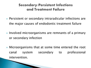 Microbiology of endodontic disease | PPTX