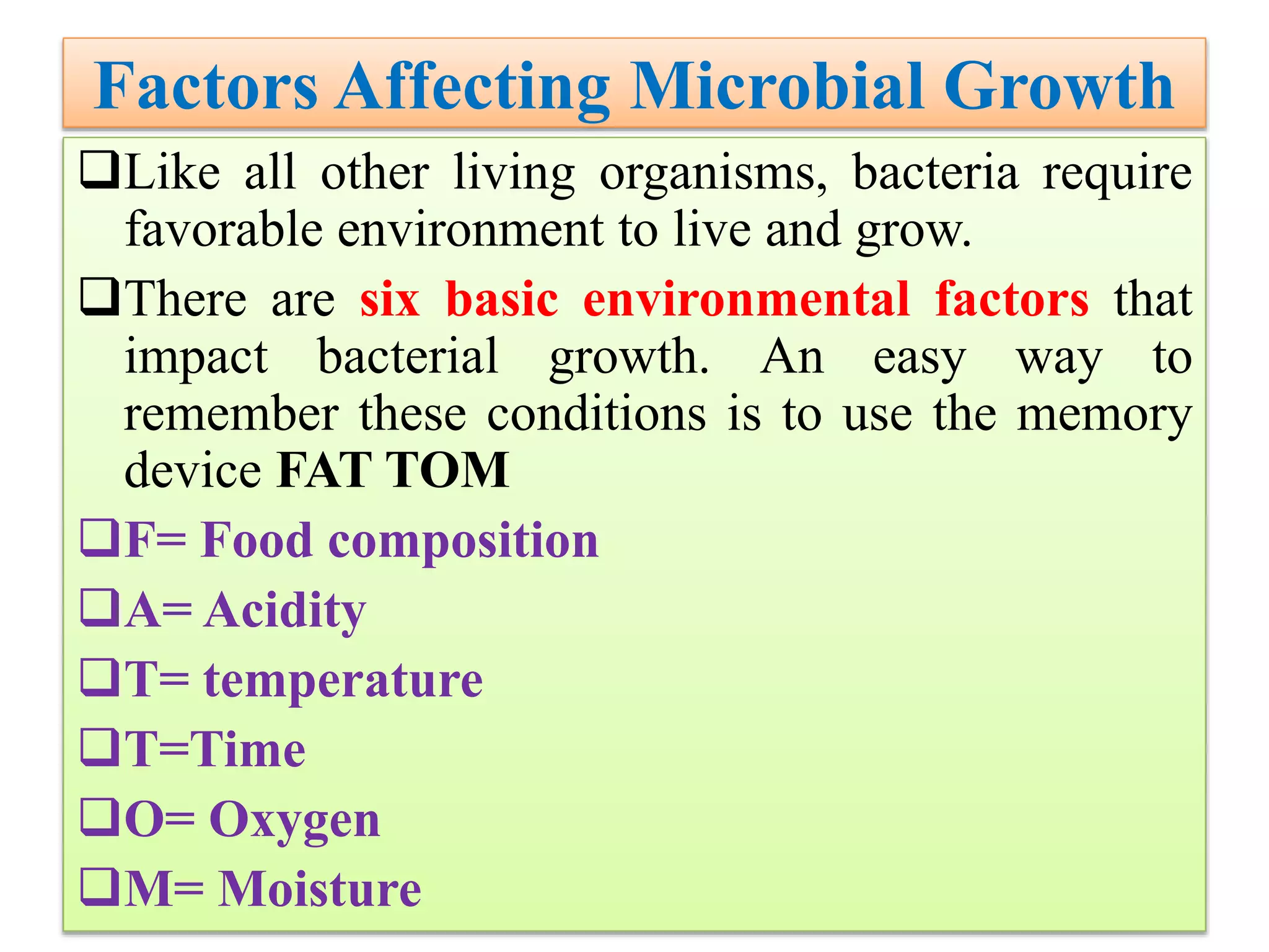 Microbiology of food | PPTX