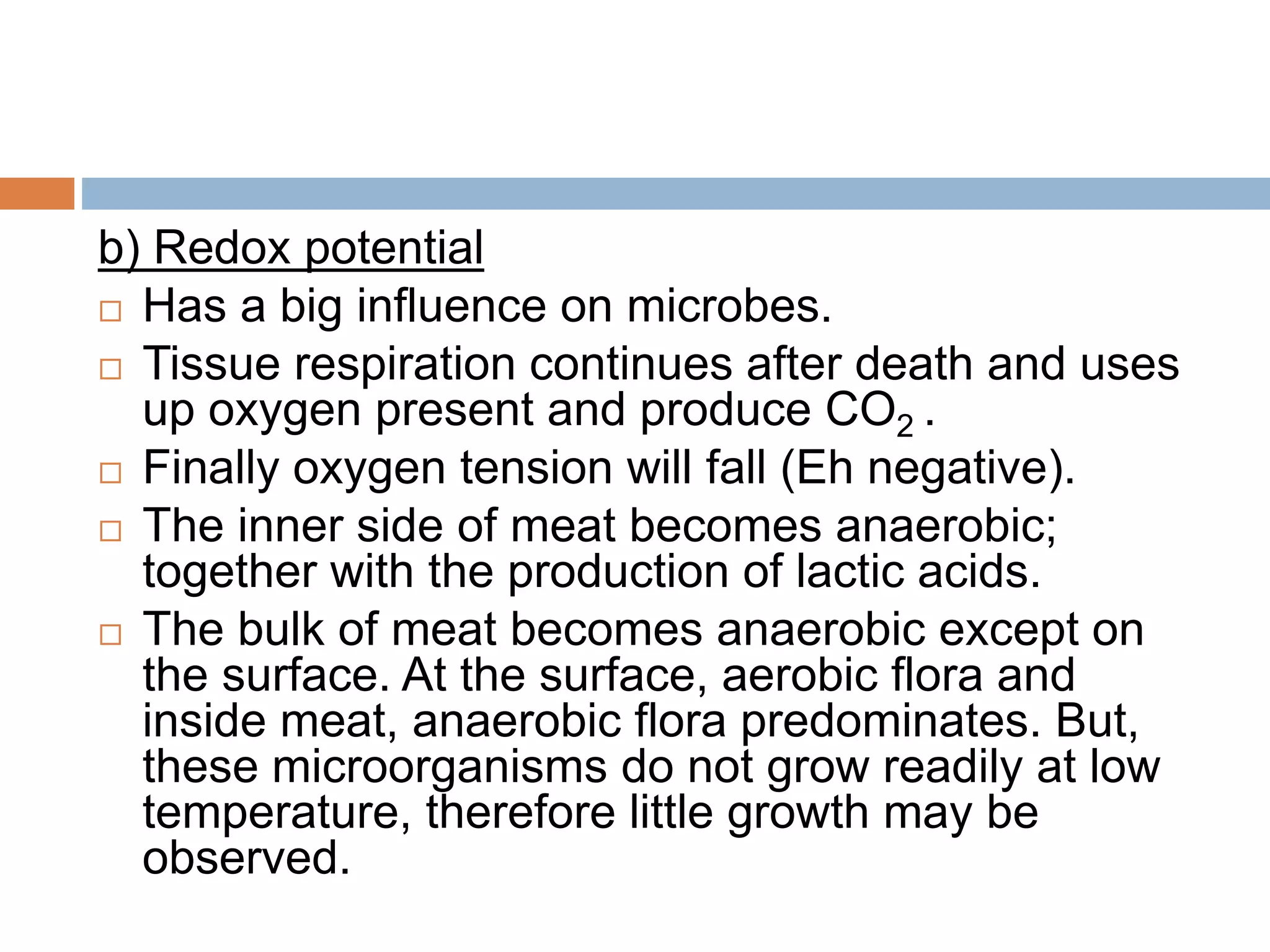 Microbiology of meat | PPTX