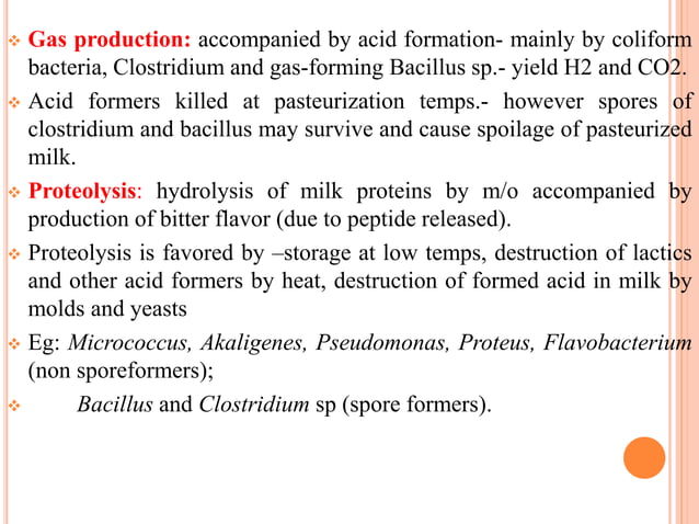 Microbiology of milk | PPTX | Chemistry | Science
