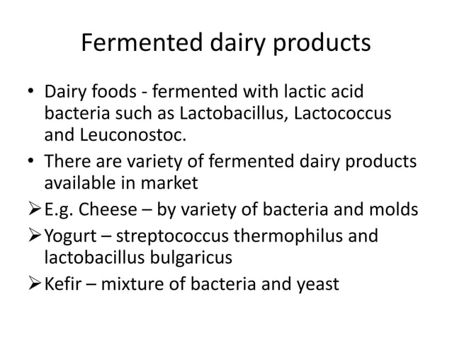 Microbiology of milk | PPTX | Chemistry | Science