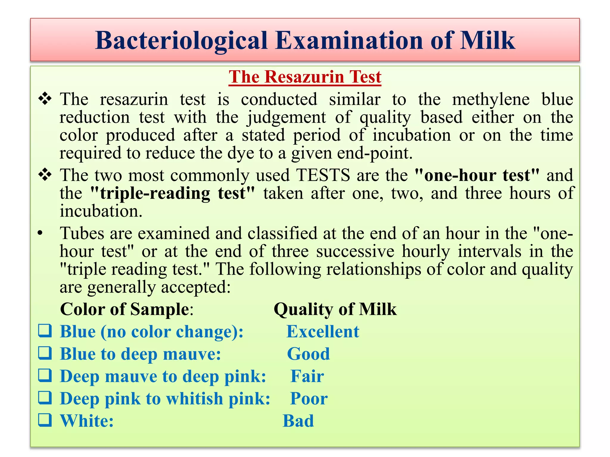 Microbiology of milk | PPTX