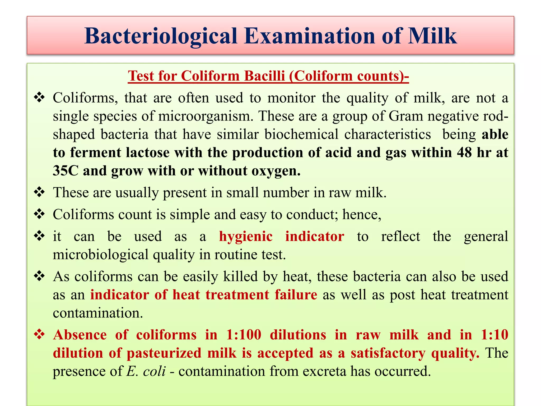 Microbiology of milk | PPTX