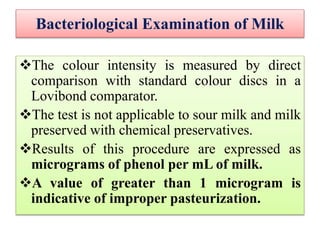 Microbiology of milk | PPTX