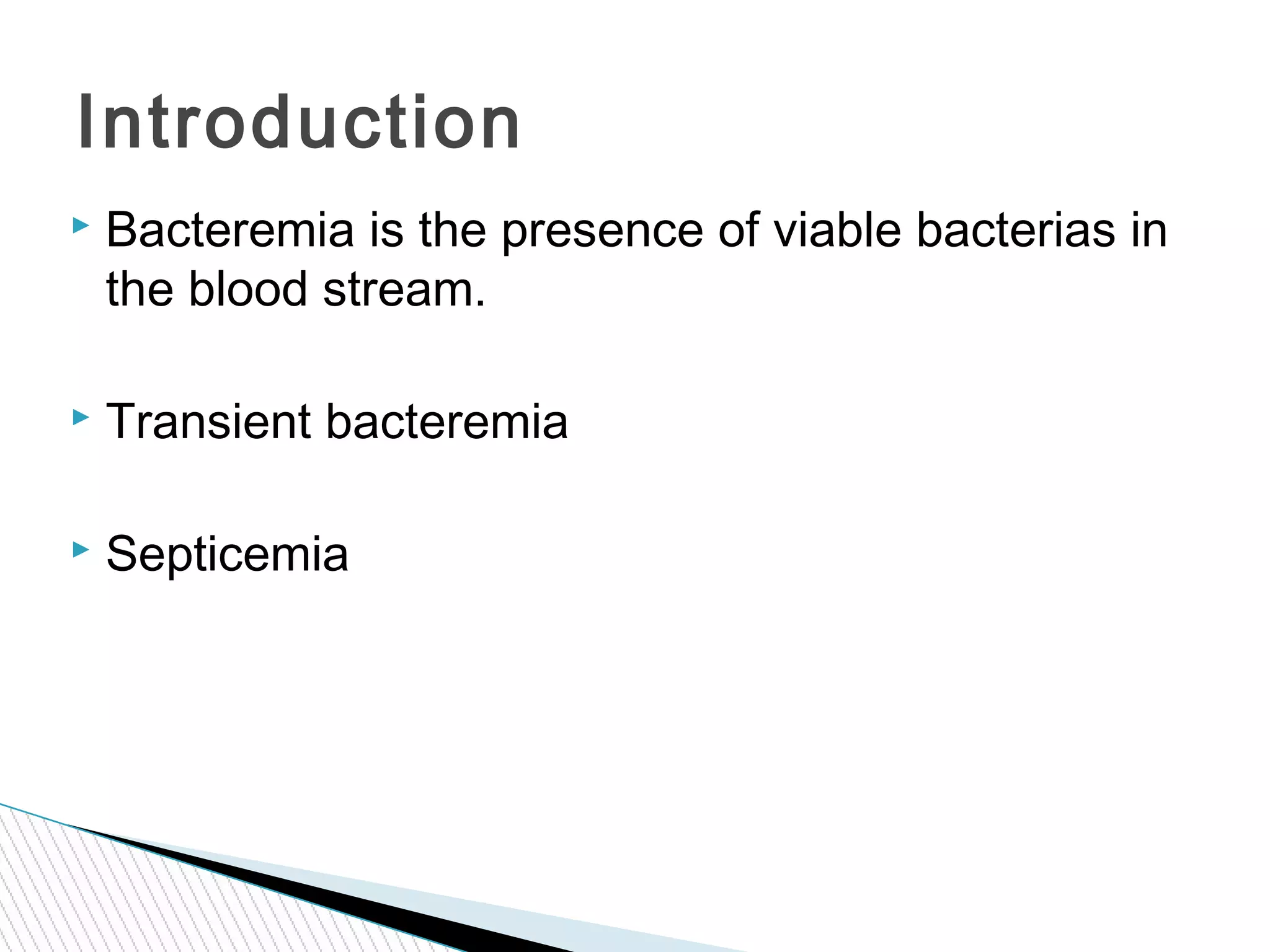 Microbiology of odontogenic bacteremia | PPT | Oral care | Personal Care