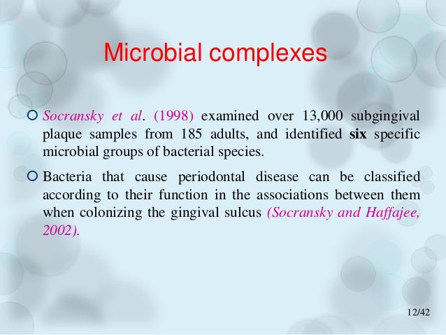 Microbiology of periodontal disease- part 2