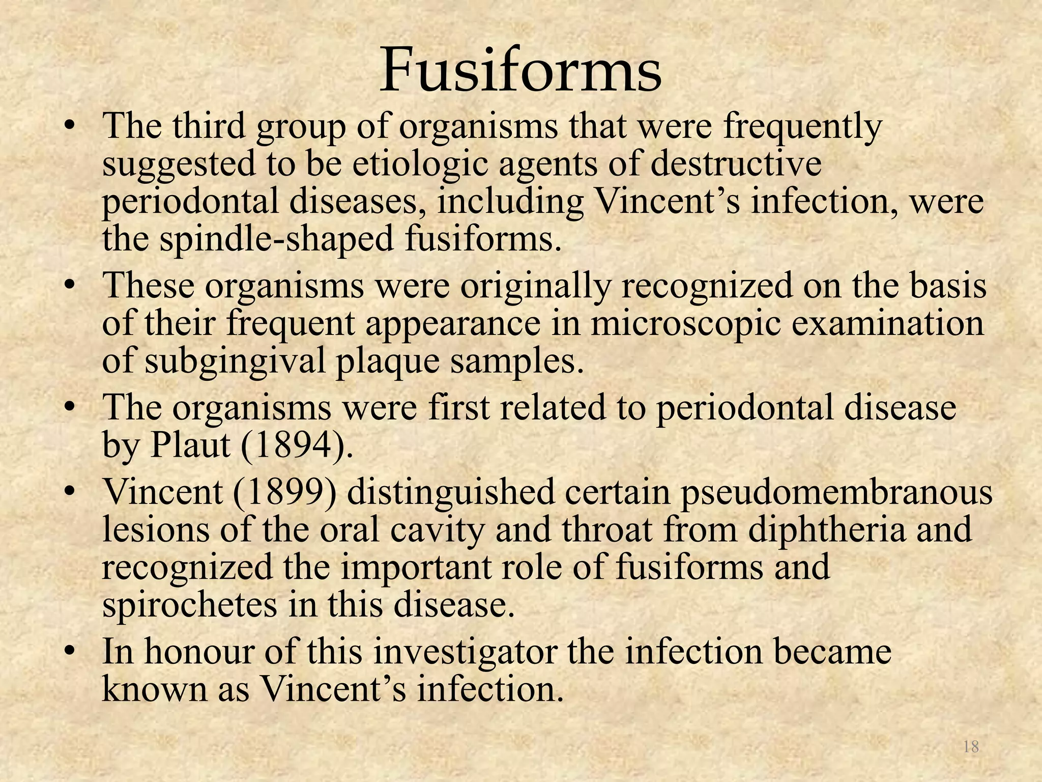 Microbiology of periodontal diseases 1 | PPTX