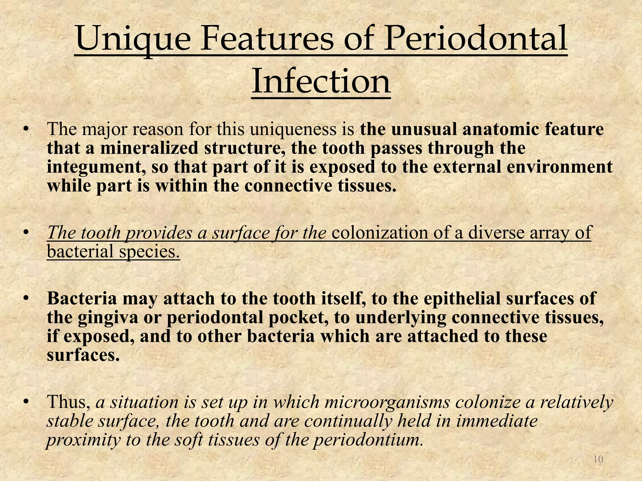 Microbiology of periodontal diseases 1 | PPTX