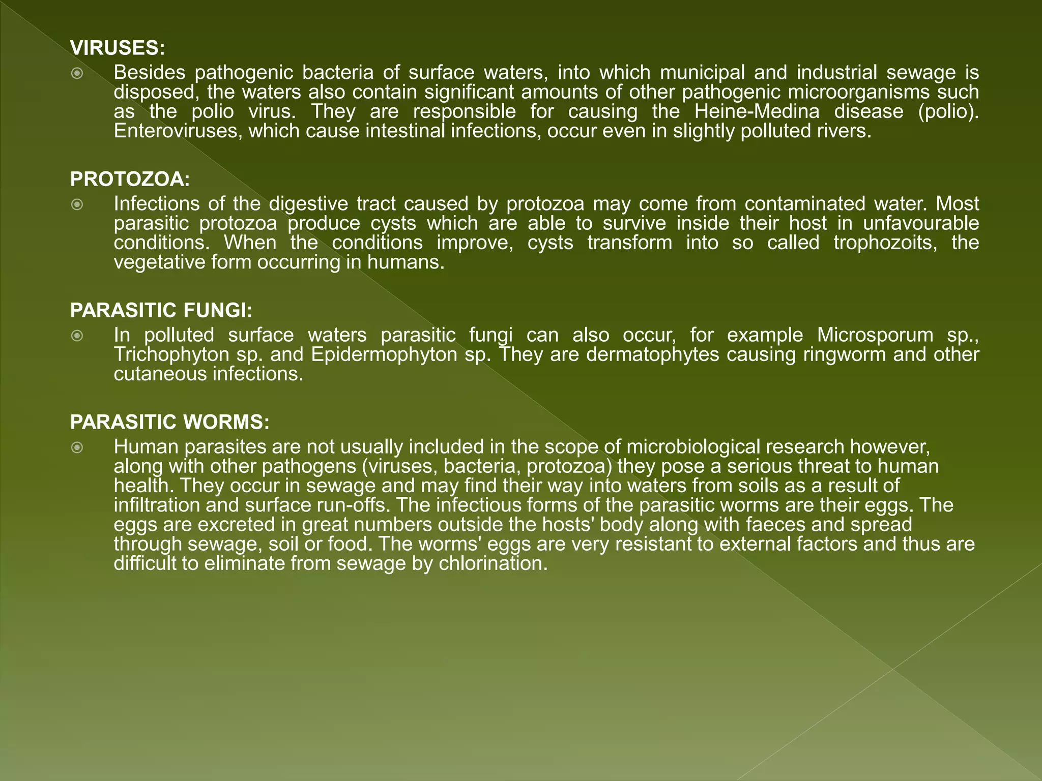 Microbiology of water | PPTX
