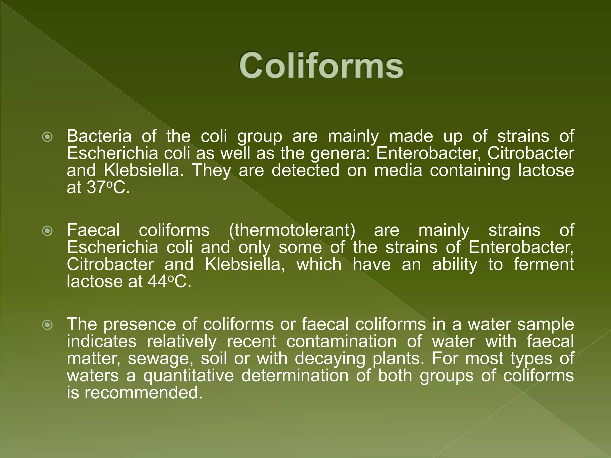 Microbiology of water | PPTX