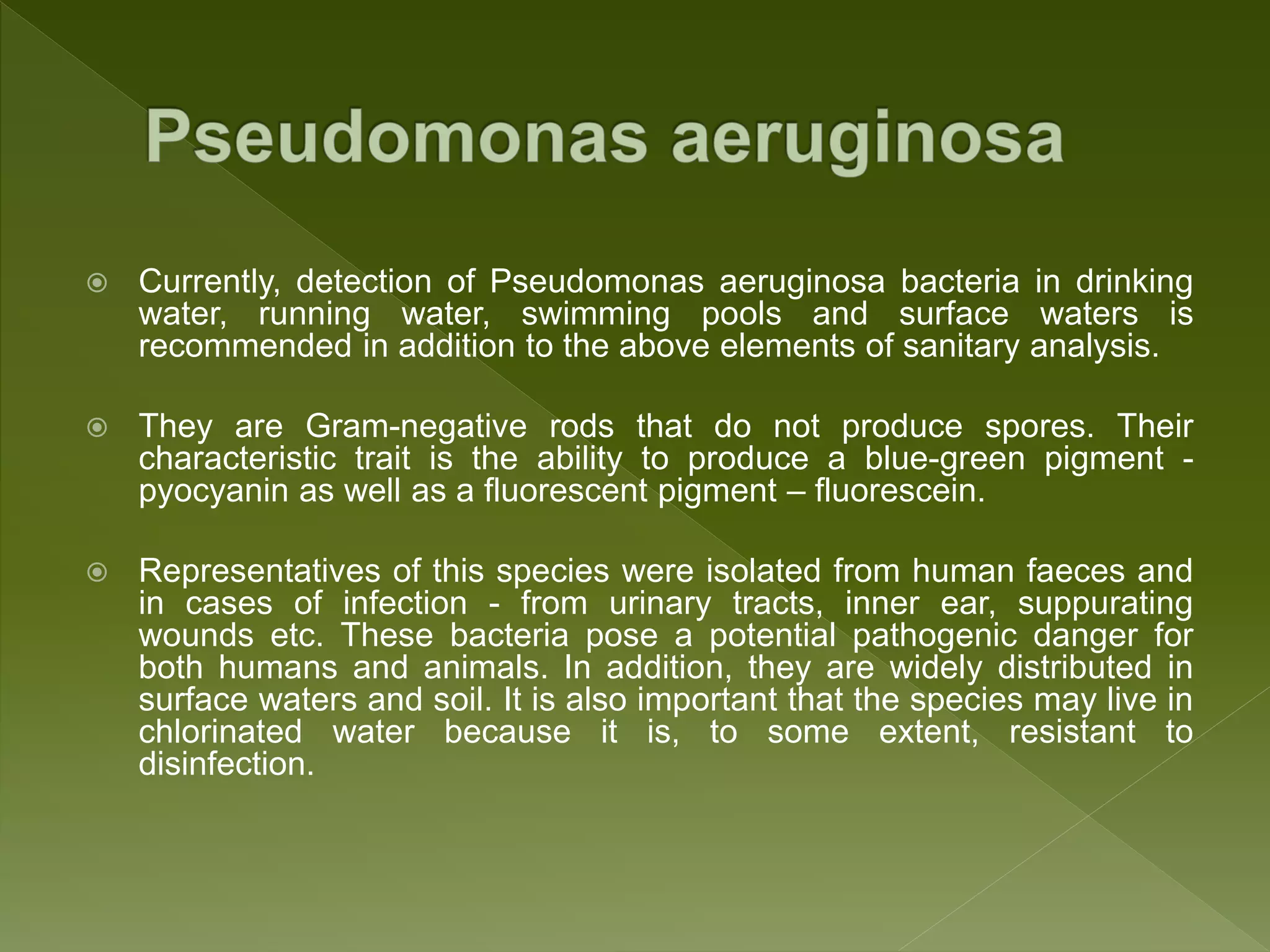 Microbiology of water | PPTX