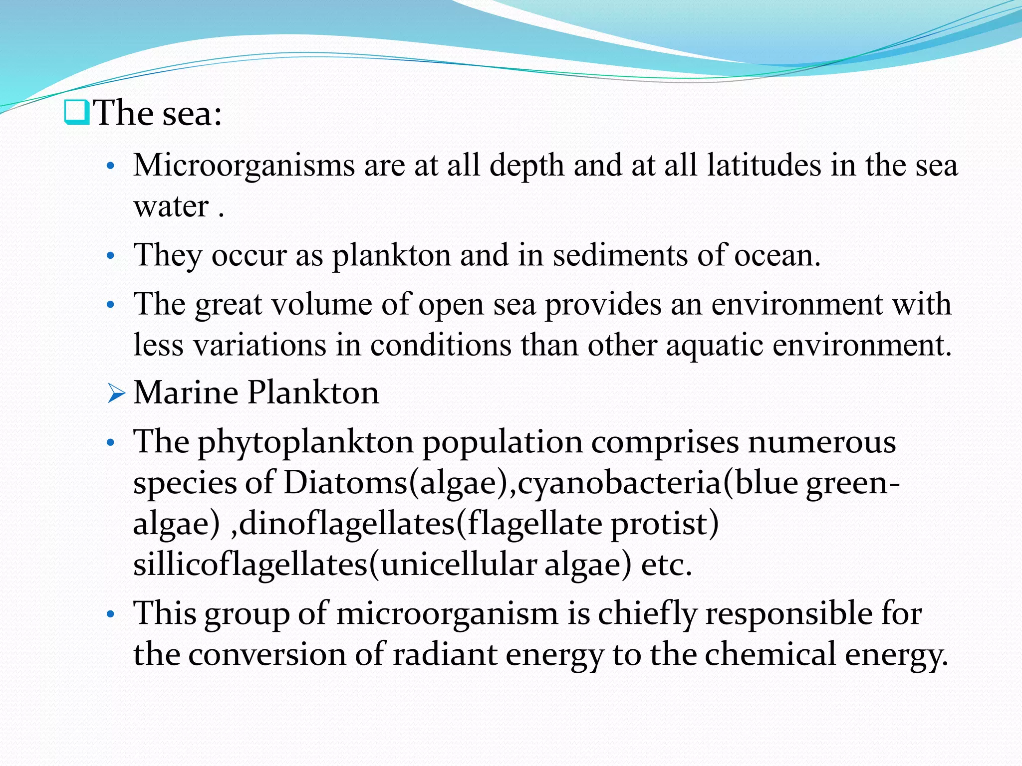Microbiology of water | PPTX