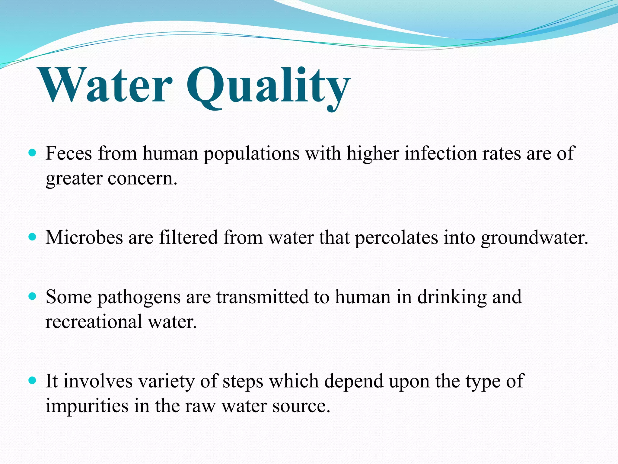 Microbiology of water | PPTX