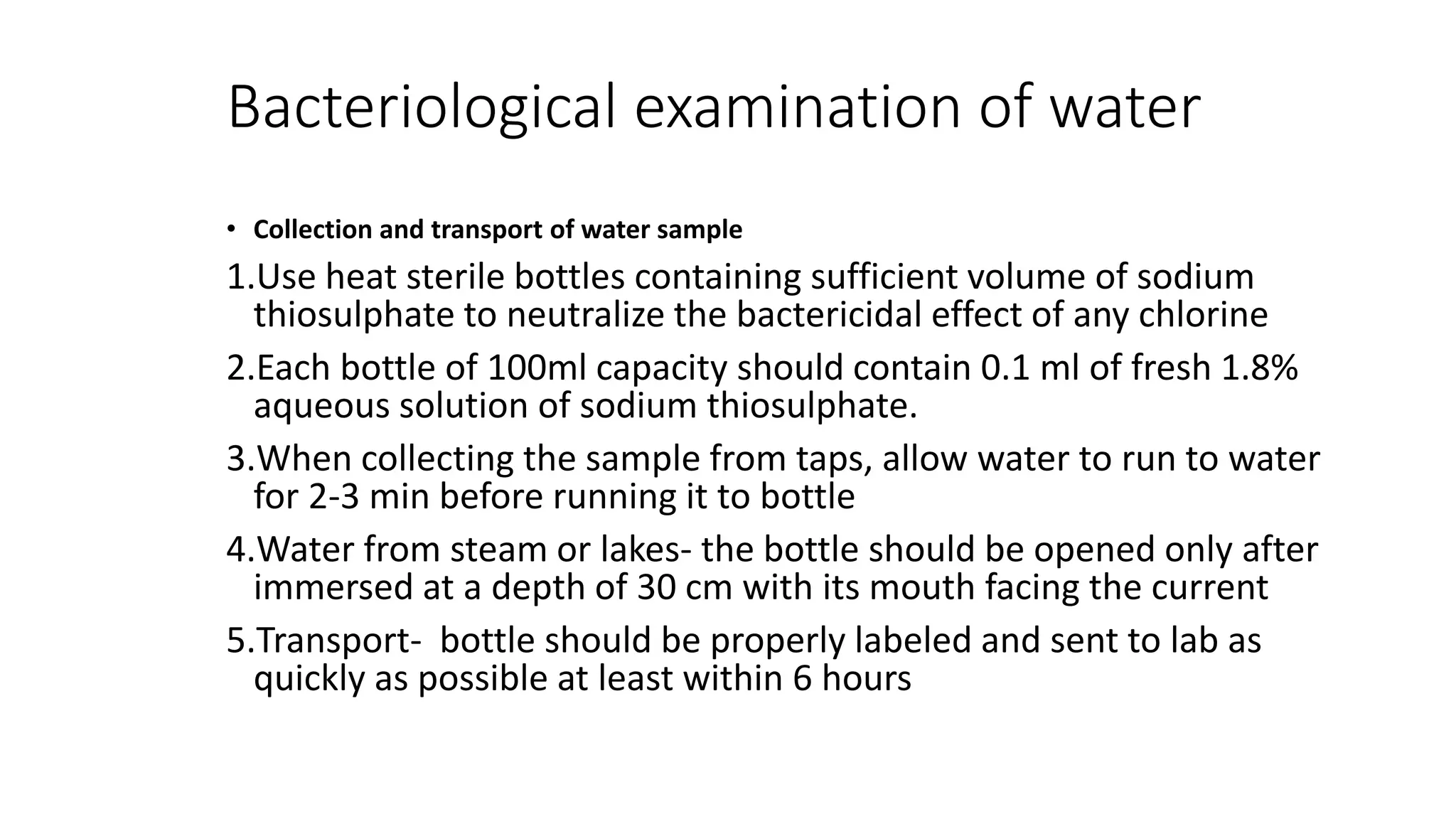 Microbiology of water, air and milk | PPTX