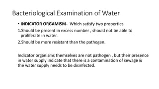 Microbiology of water, air and milk | PPTX