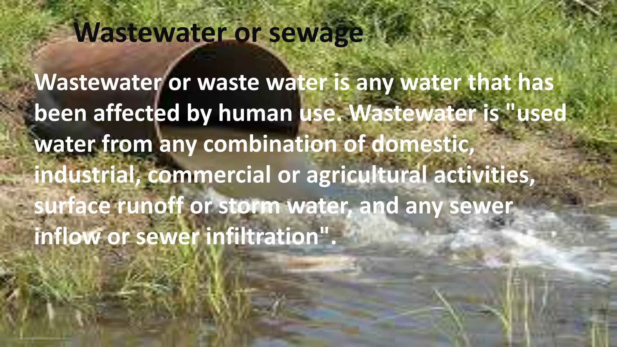 Microbiology of water and wastewater | PPTX