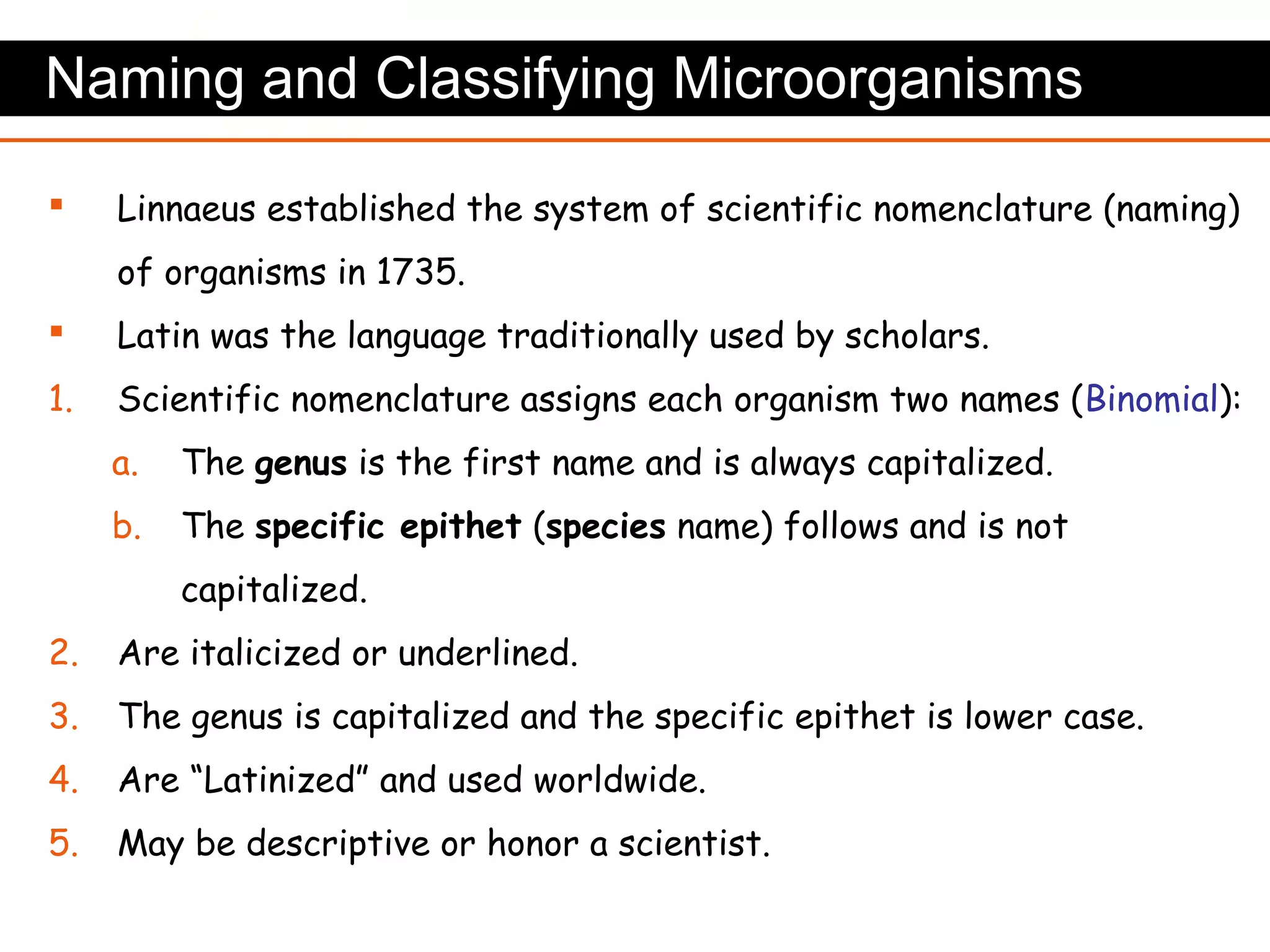 Microbiology overview | PPT