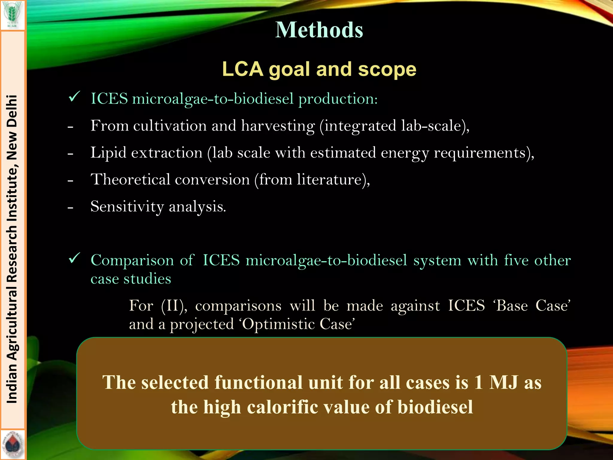 Life Cycle Analysis of Algal Biofuel | PPTX