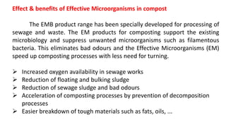 Effective microorgaisms in composting | PPT