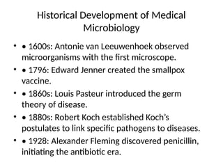 Medical microbiology and its role in machine ppt 2.pptx