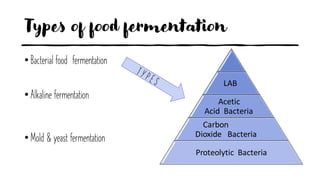 food fermentation with proper details with its essential types, its ...