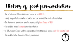 food fermentation with proper details with its essential types, its ...