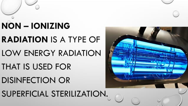 microbiology ppt based on sterilization technique of radiations | PPT