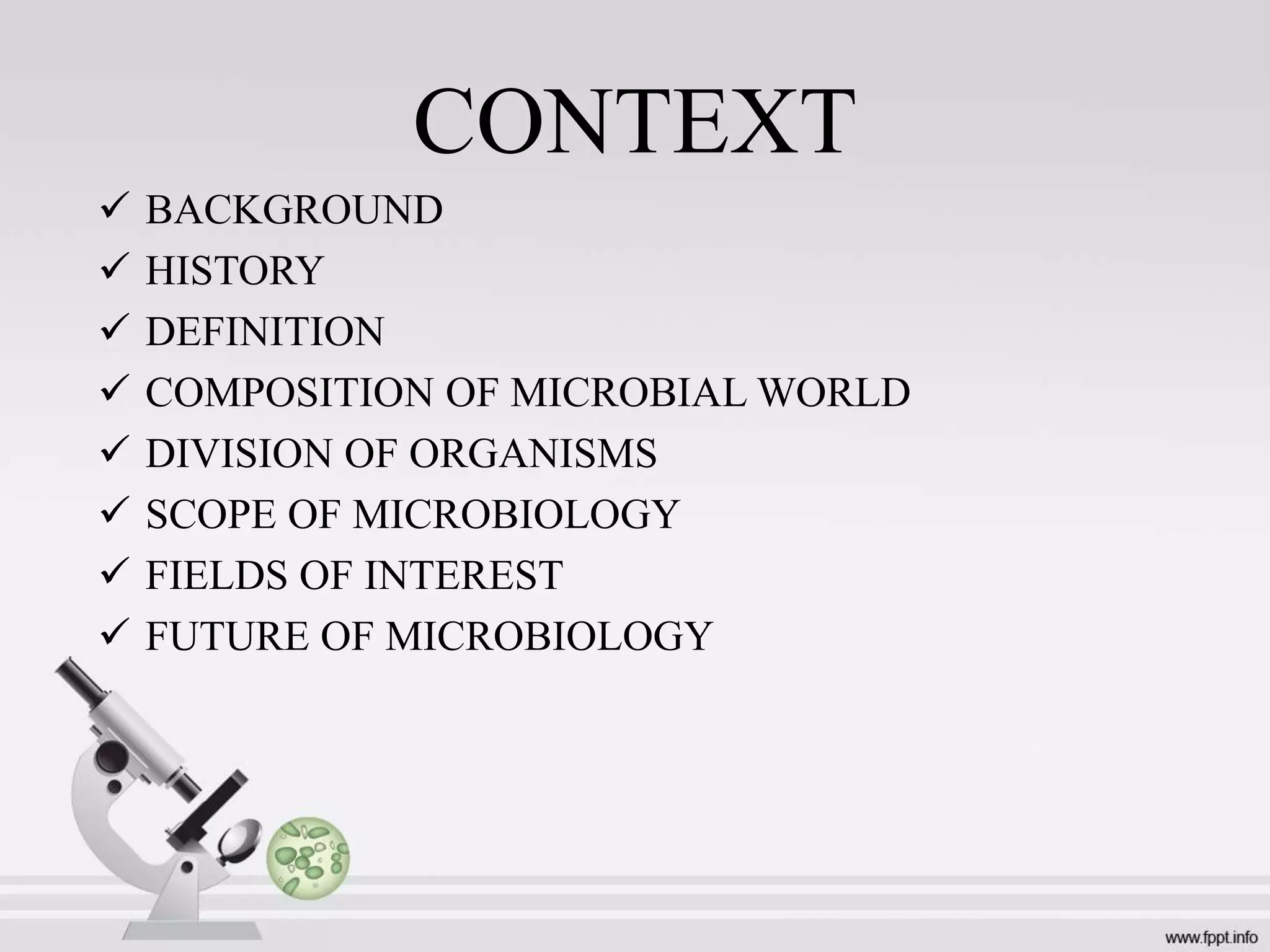 Microbiology presentation | PPT