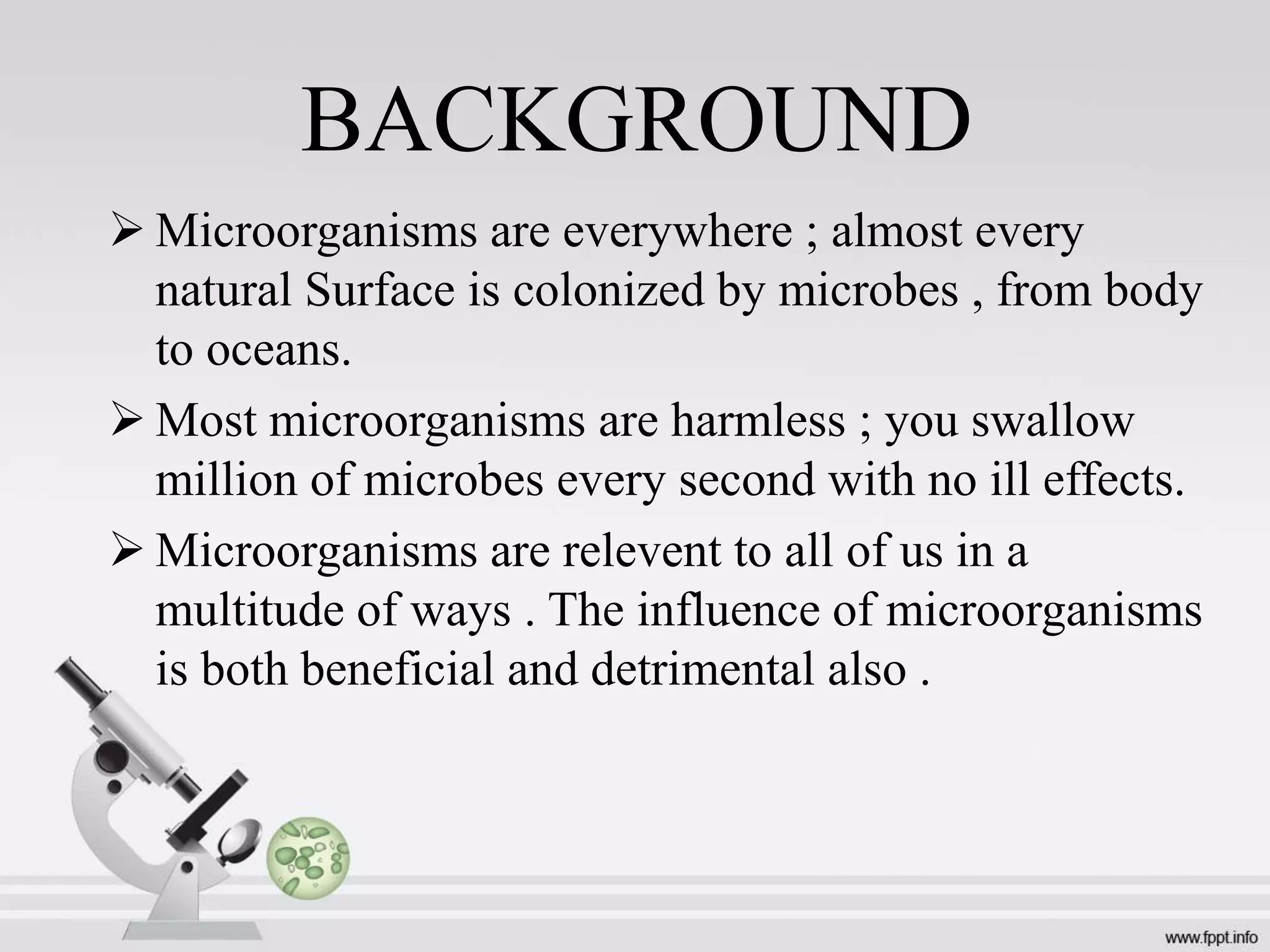 Microbiology presentation | PPT