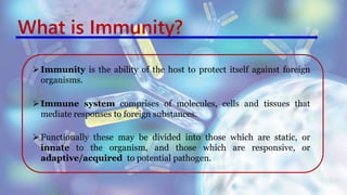 Immunology "Adaptive Immunity" | PPTX