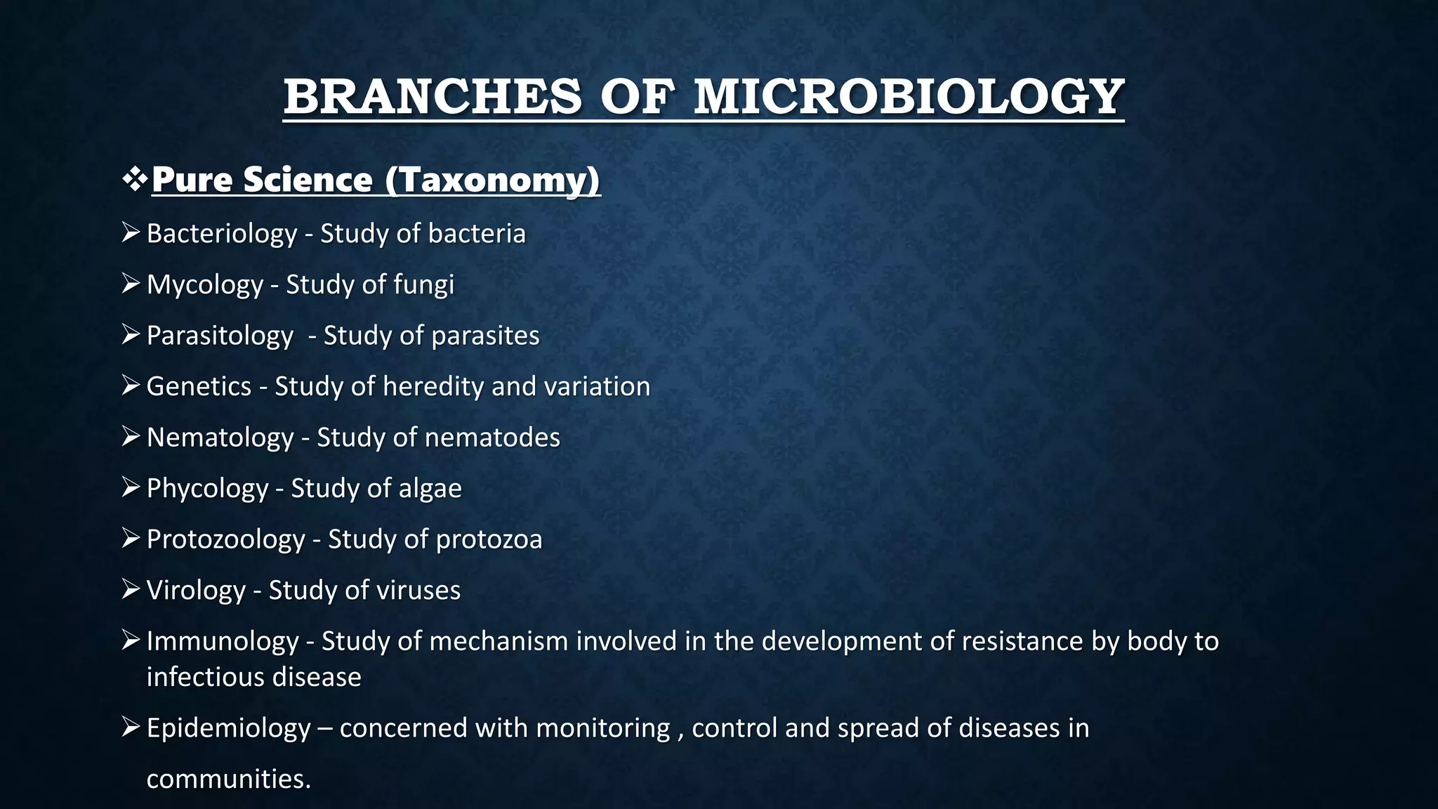 MICROBIOLOGY | PPTX