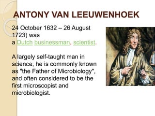 Microbiology scope and introduction | PPT