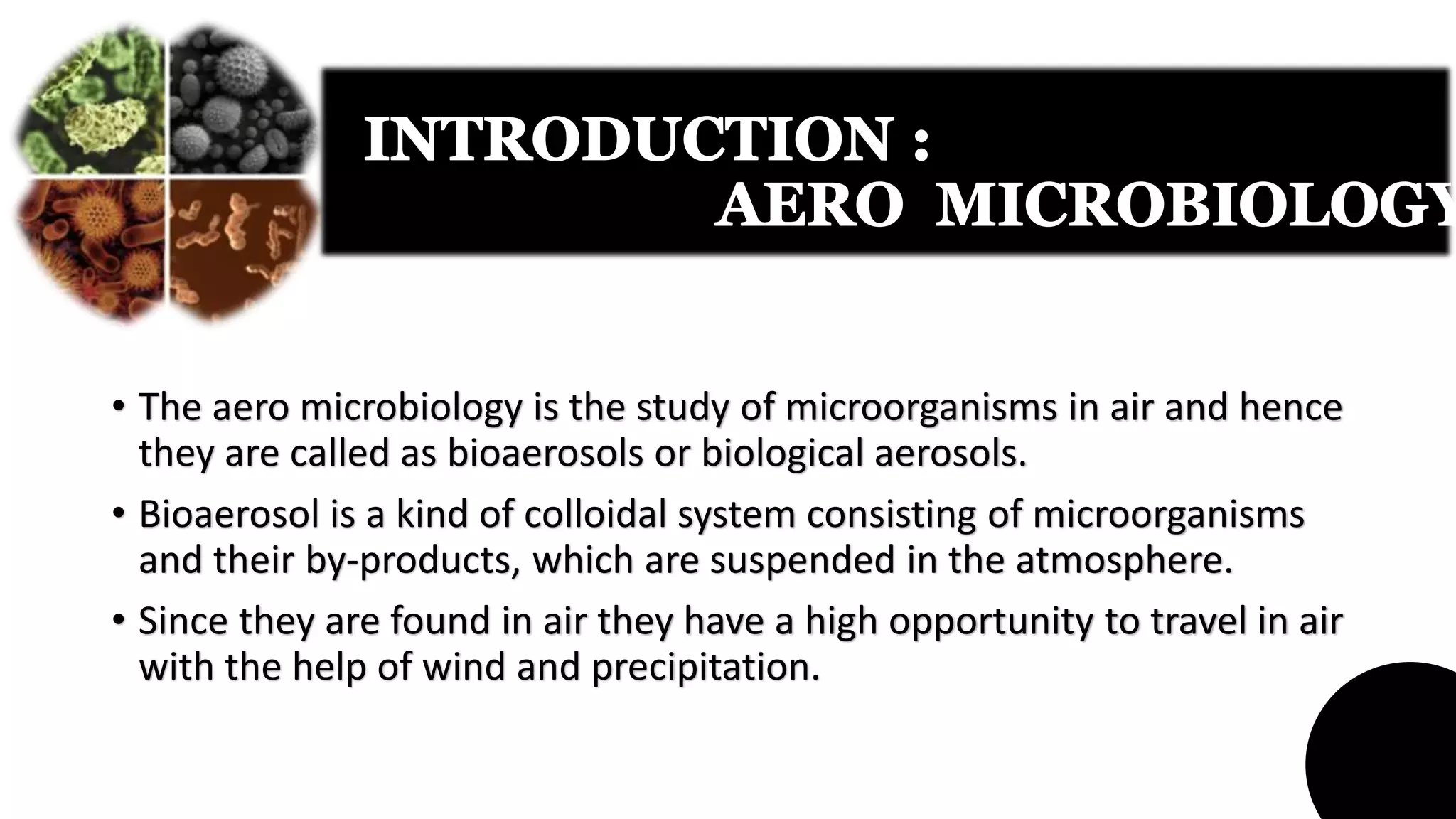 Microbiology of air | PPTX