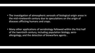 Microbiology of air | PPTX