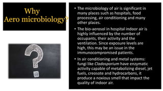 Microbiology of air | PPTX
