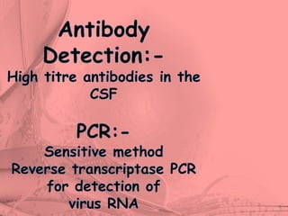 Laboratory diagnoses of RABIES | PPTX
