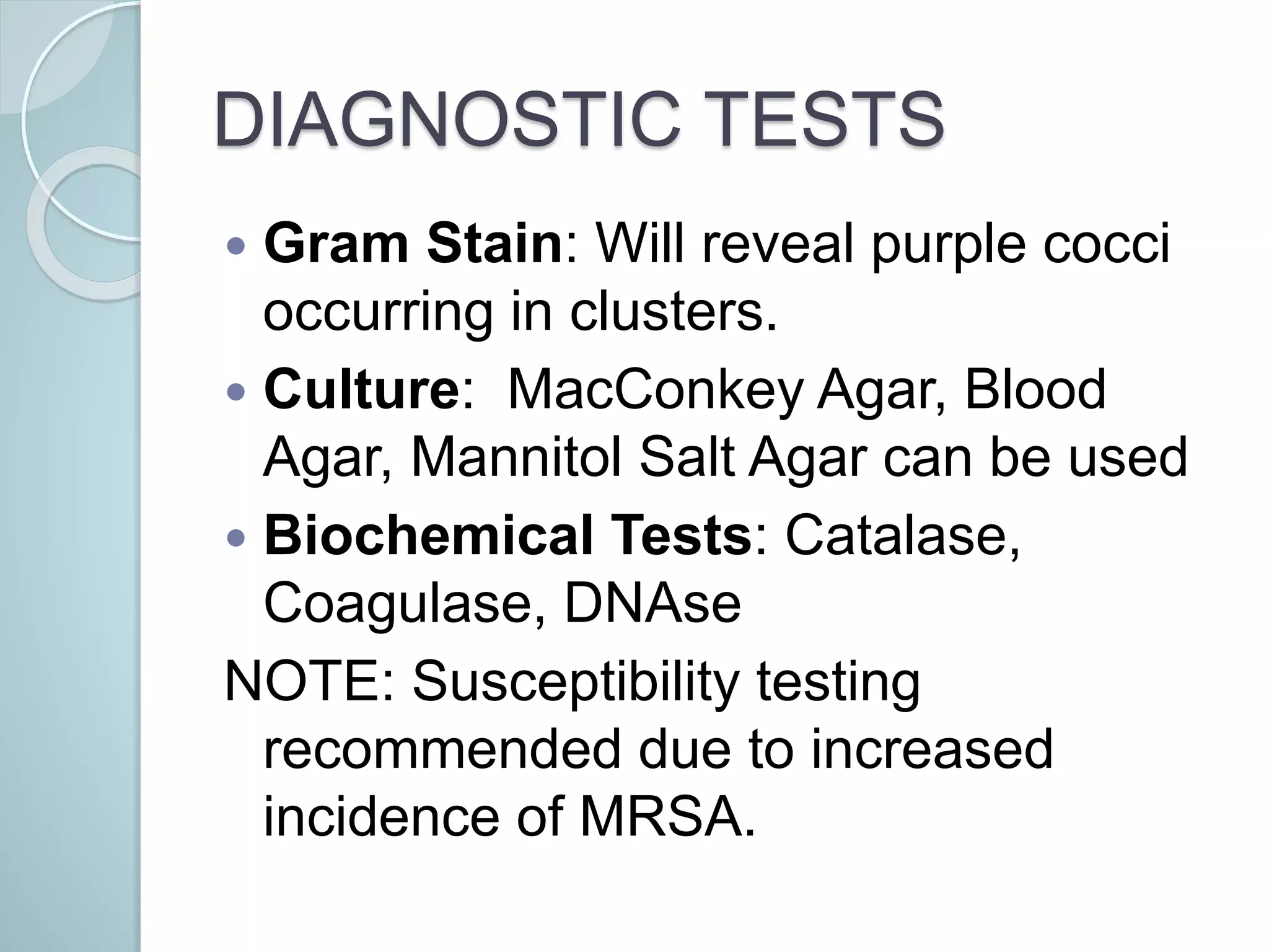 Microbiology staph presentation | PPTX
