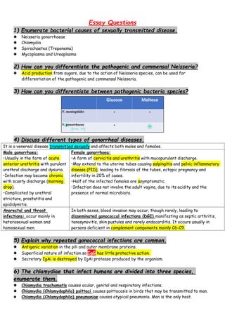 Microbiology Tables REPRO.pdf For Revision | PDF