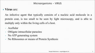 Viruses: Structure, Classification, and Replication | PDF