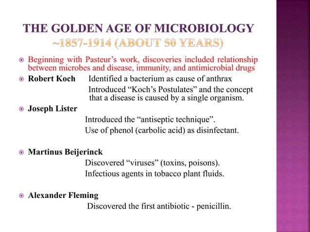 Microbiology unit 1 | PPTX