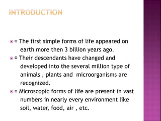 Microbiology unit 1 | PPTX