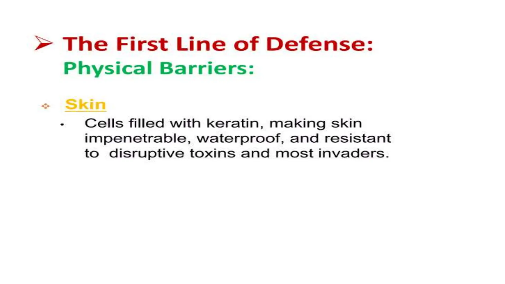 GBSN - Microbiology (Unit 3) Defense Mechanisms of the body | PPTX