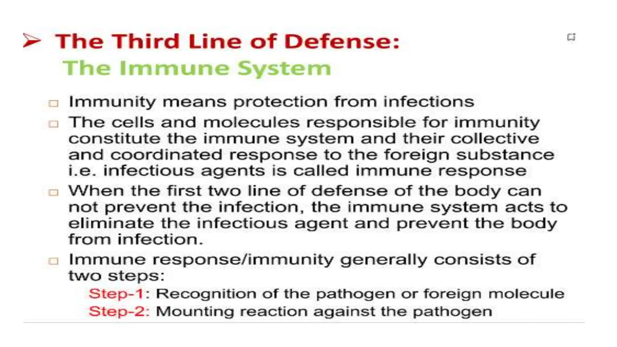 GBSN - Microbiology (Unit 3) Defense Mechanisms of the body | PPTX