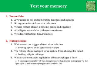 Microbiology UNIT 5: Fungi | PPTX