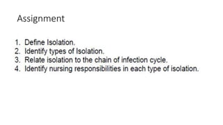 GBSN - Microbiology (Unit 5) Concept of isolation | PPTX