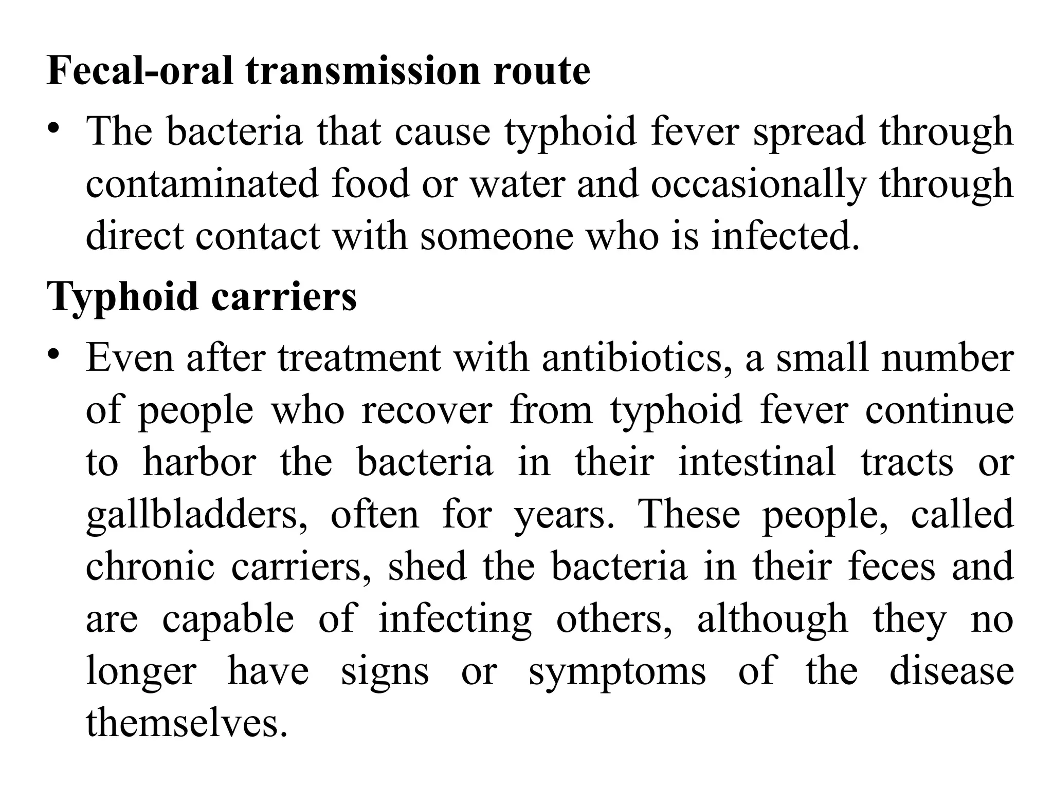 Microbio M4- Bacteria 3. Typhoid presentation | PPTX
