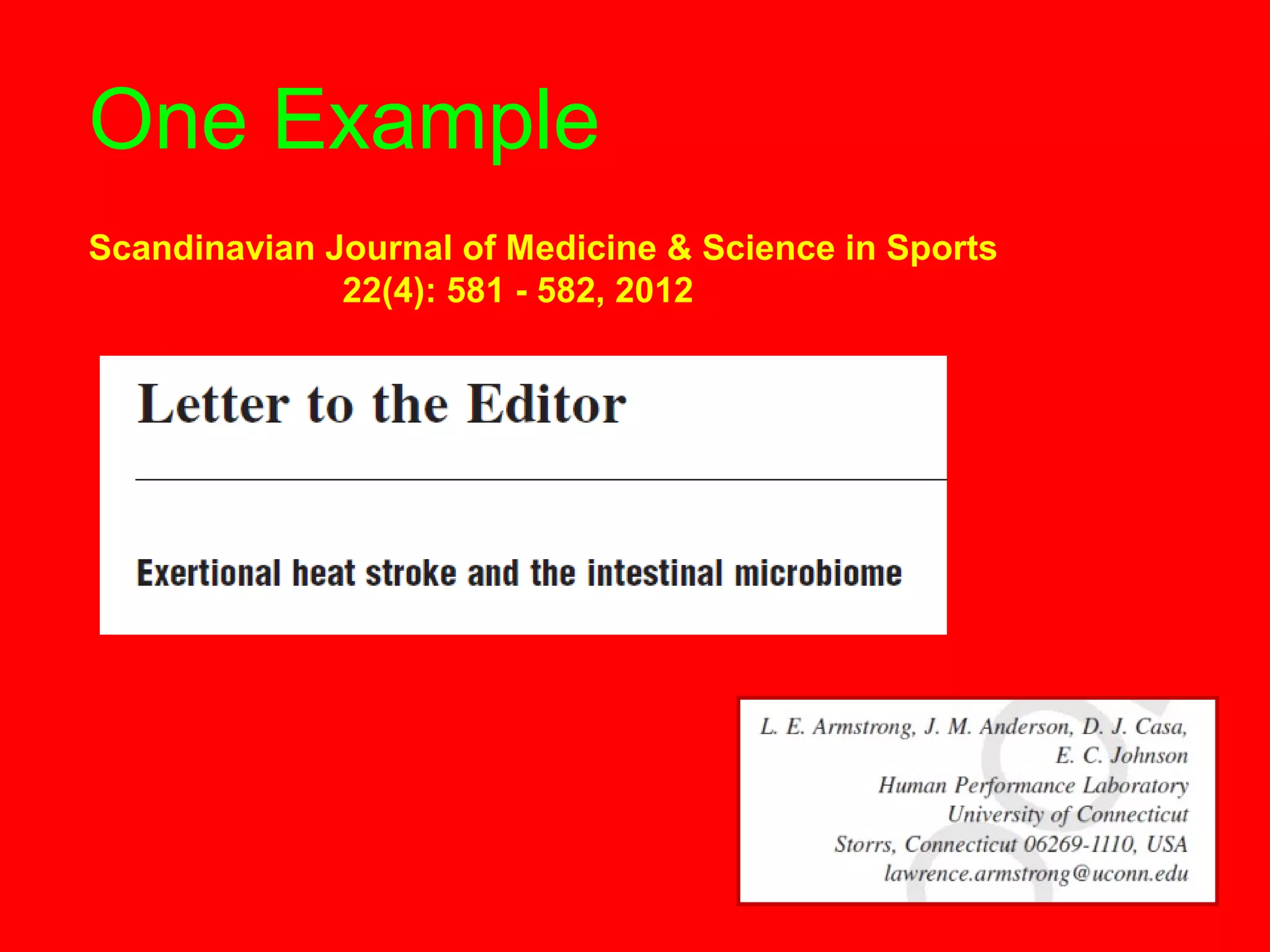 The Human Microbiome in Sports Performance and Health | PPT