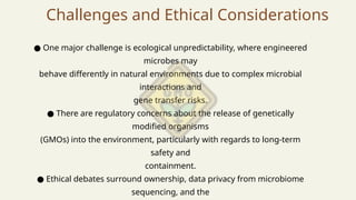 Microbiome Engineering and Synthetic Microbiology.pptx